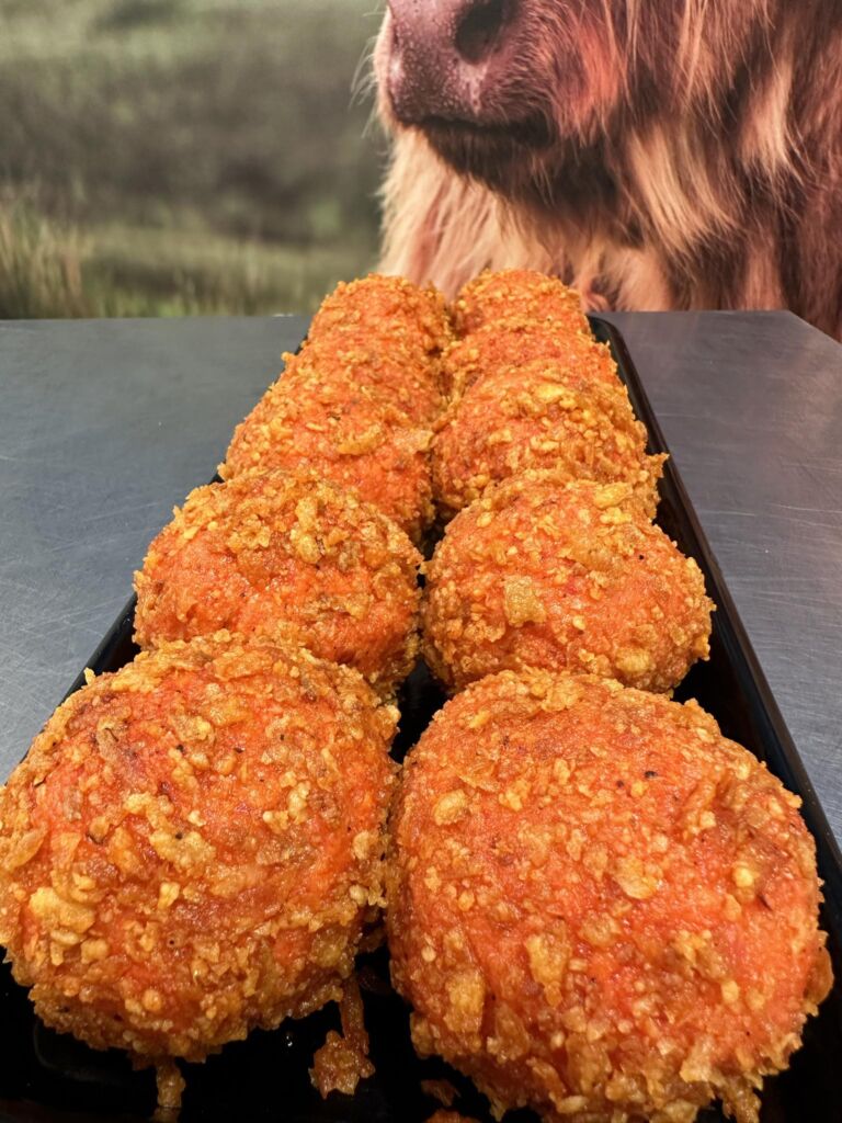 Cheesy Nacho Burger Bomb x1 | Kane Family Butchers